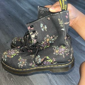 Dr. Martens | Shoes | Floral Doc Martens Boots | Poshmark